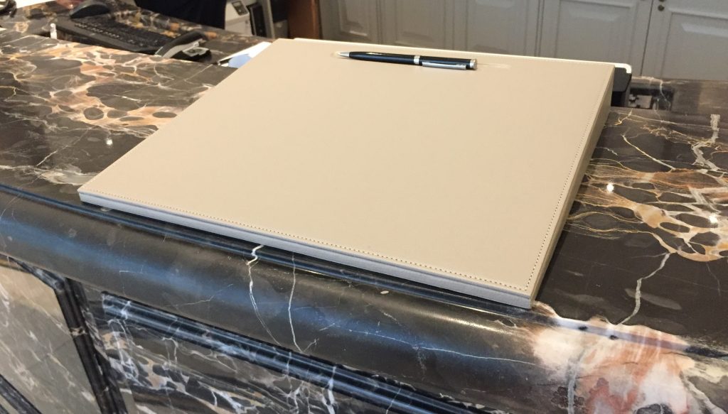 Writing pads/Front desk & Reception Pads – DELEAG Germany – HoReCa needs